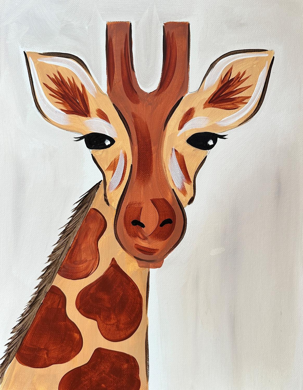 Giraffe Day Painting Party | The Wilds